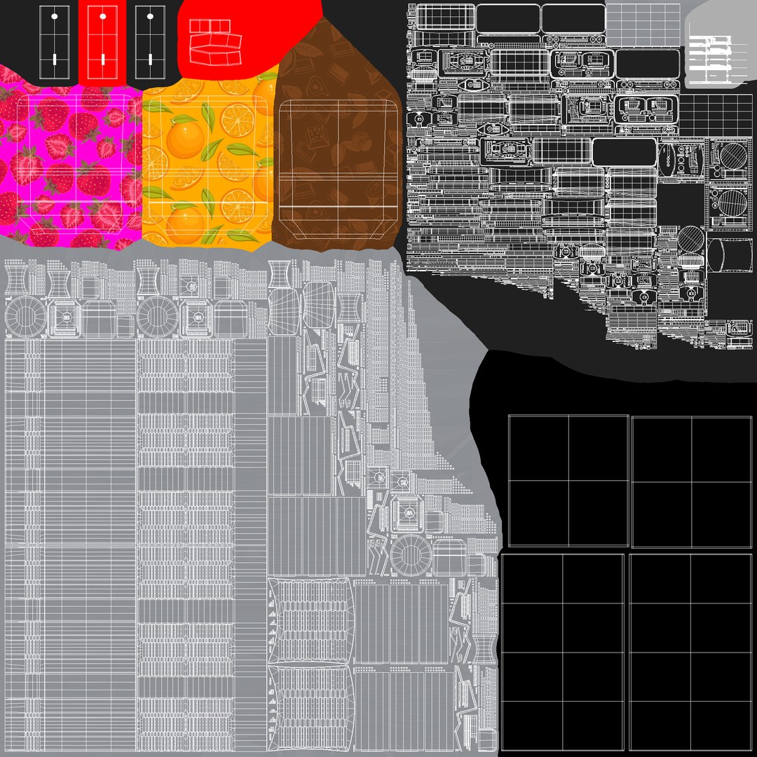 Milkshake Machine Dispenser 3D Model - TurboSquid 1937471