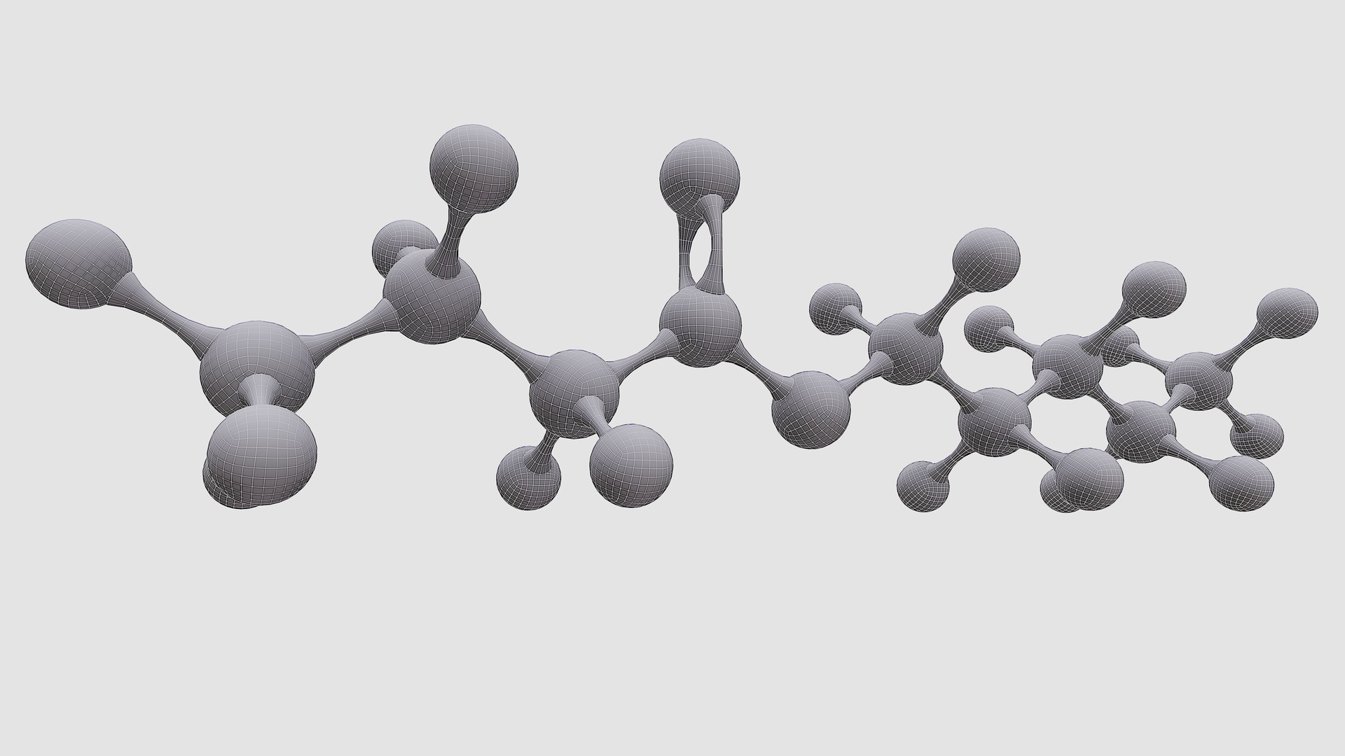 Pentyl Butyrate Molecule With PBR 4K 8K 3D - TurboSquid 1945299