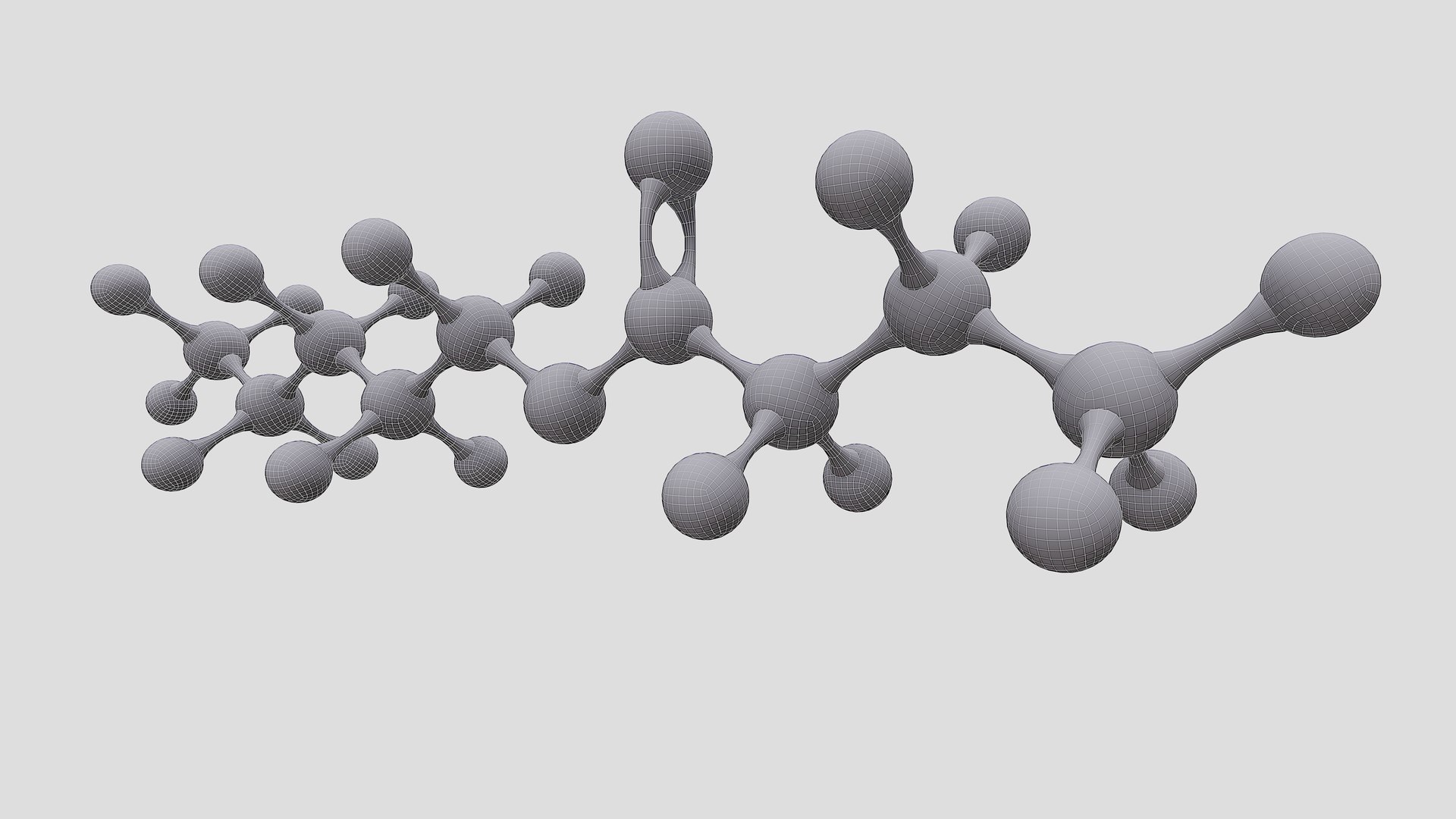 Pentyl Butyrate Molecule With PBR 4K 8K 3D - TurboSquid 1945299