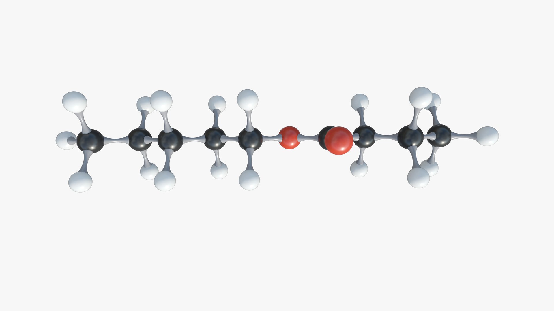 Pentyl Butyrate Molecule With PBR 4K 8K 3D - TurboSquid 1945299