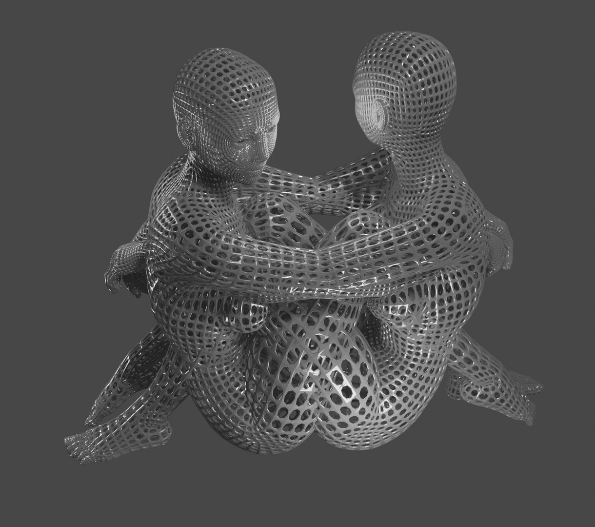 Women join mesh 3D - TurboSquid 1987927