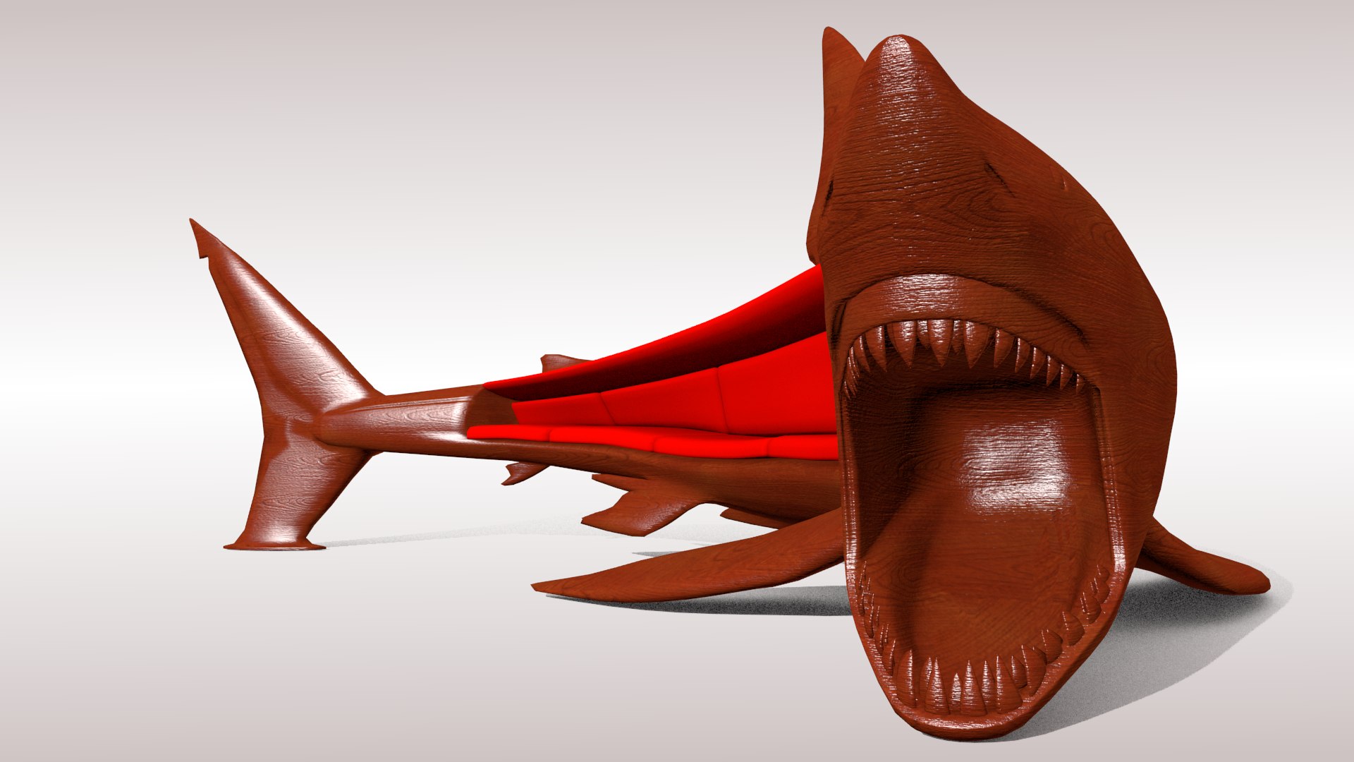 3d sofa shark