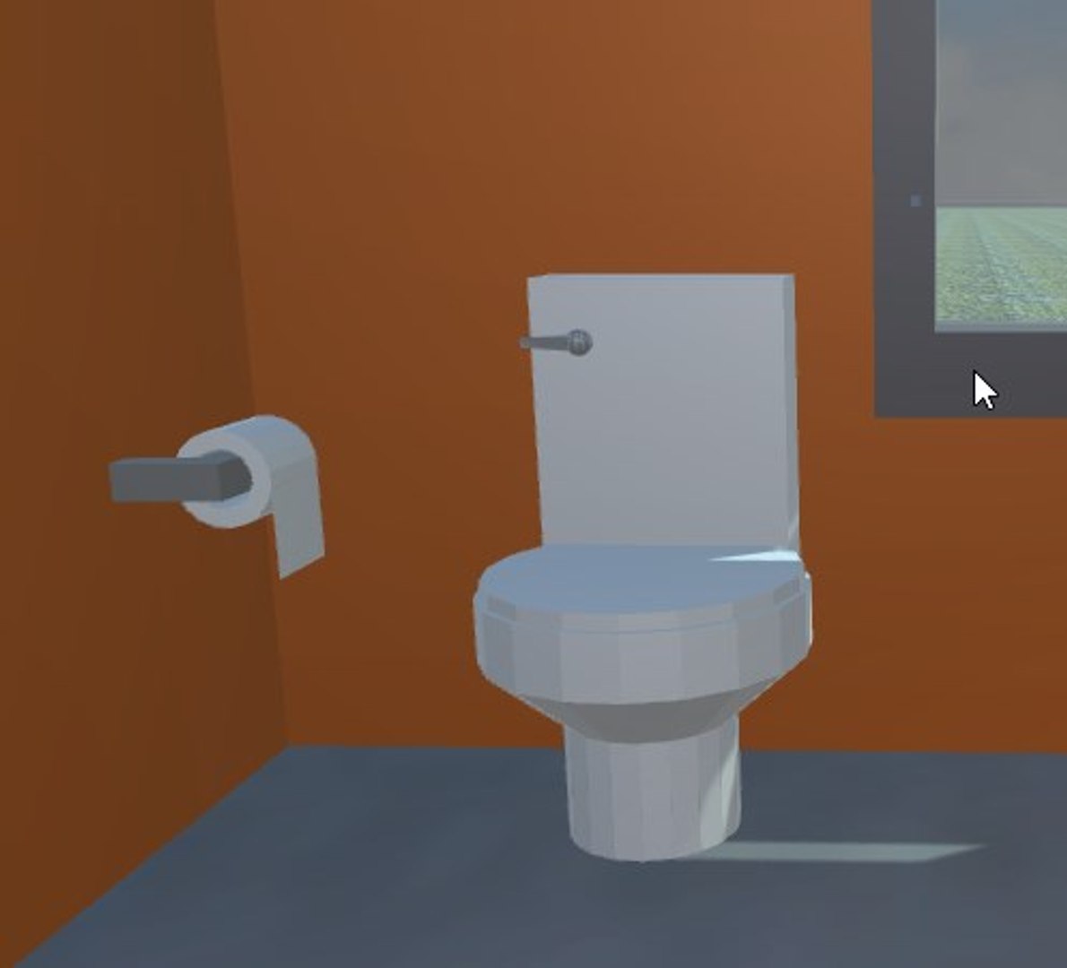 3D Toilet Bathroom Paper Model - TurboSquid 1371664