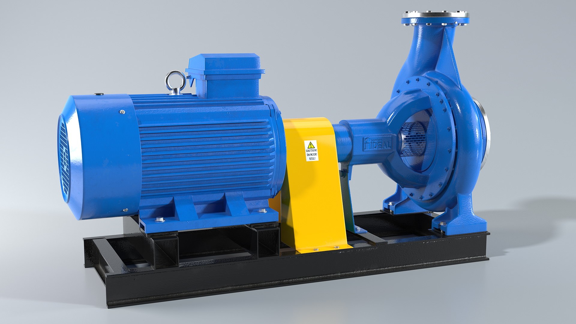 Electric Centrifugal Water Pump 3D Model - TurboSquid 1554975