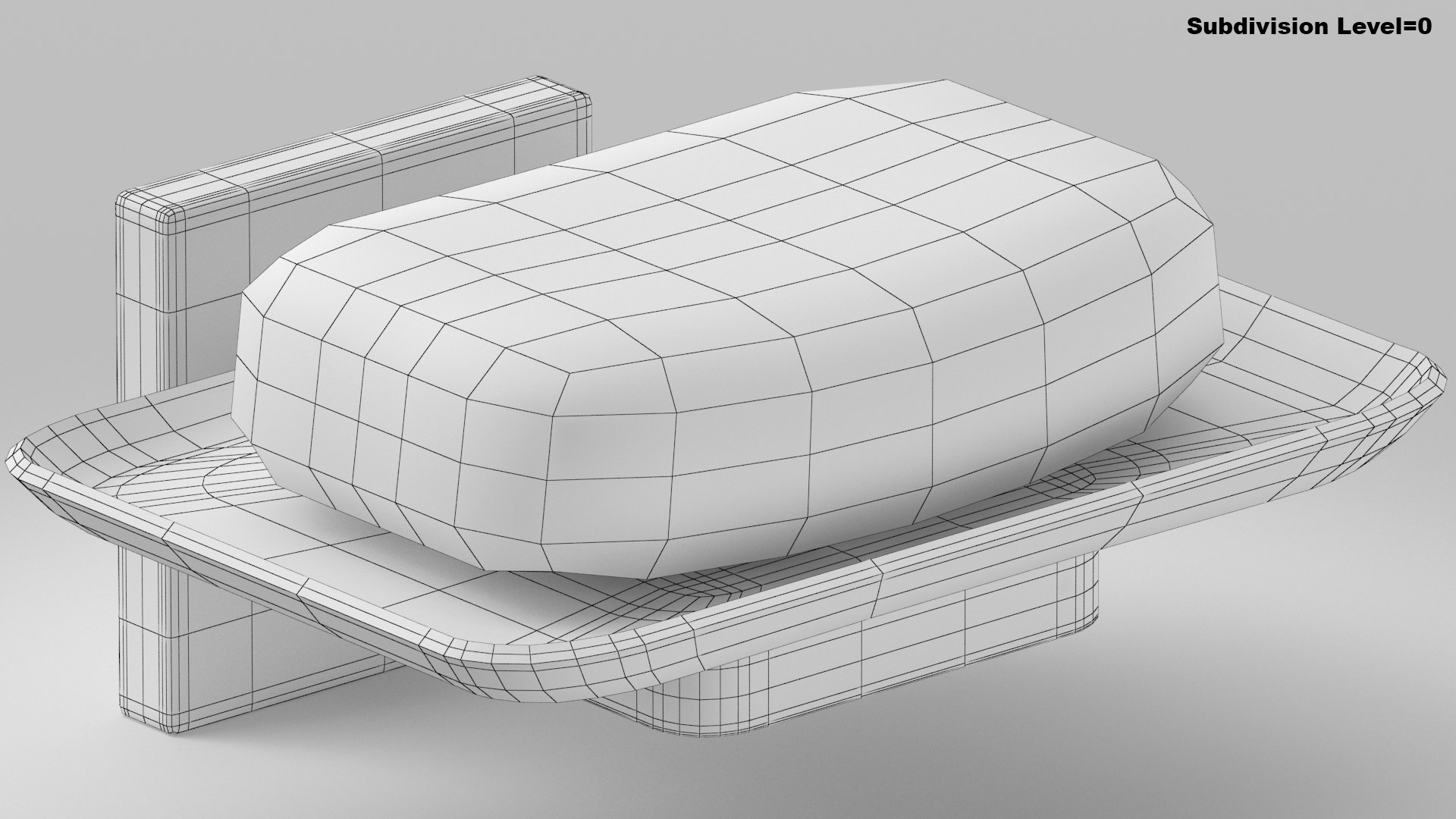 3D Soap Dish - TurboSquid 1706343