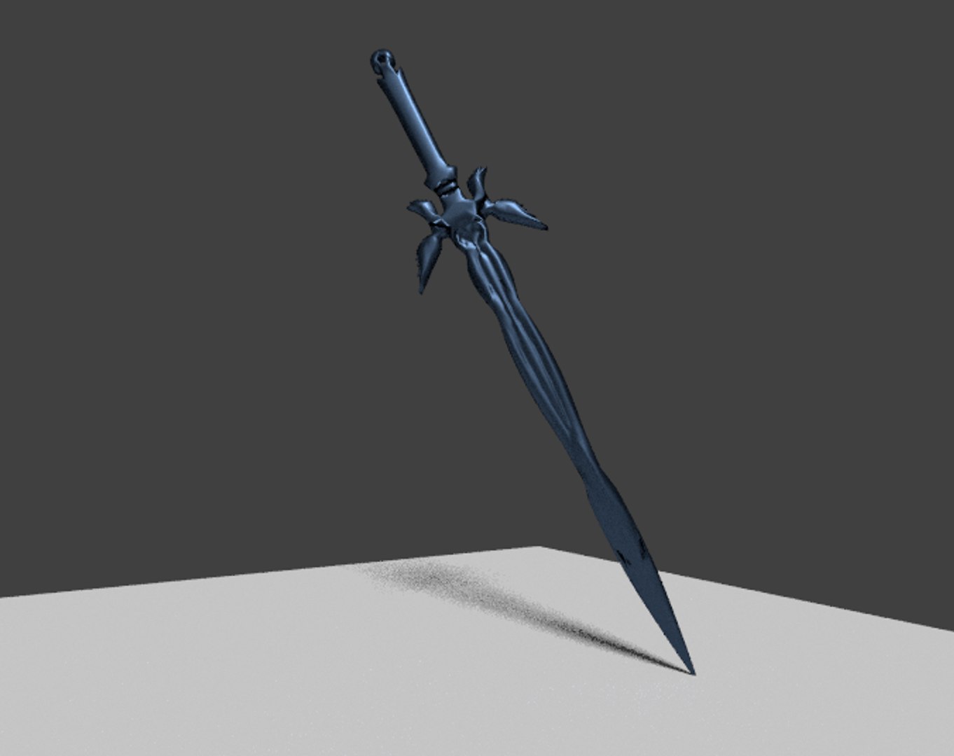 3d model sword