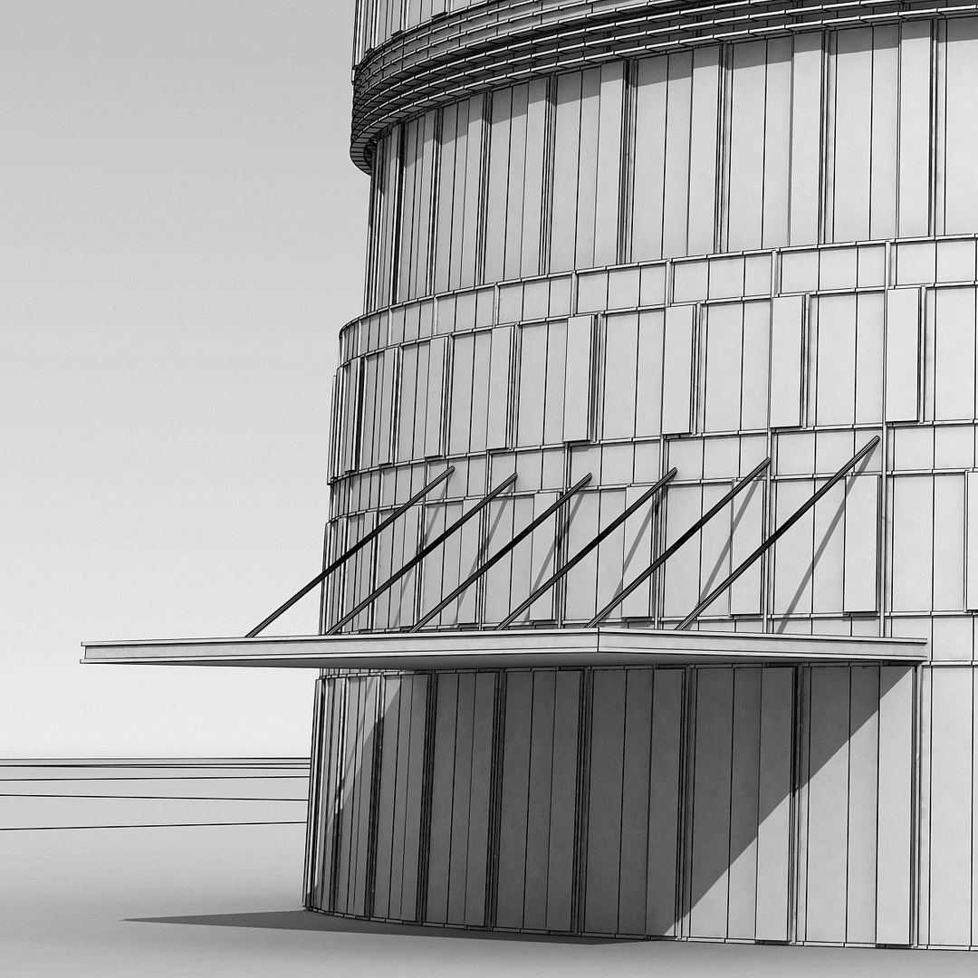 Modern Building 3d Max