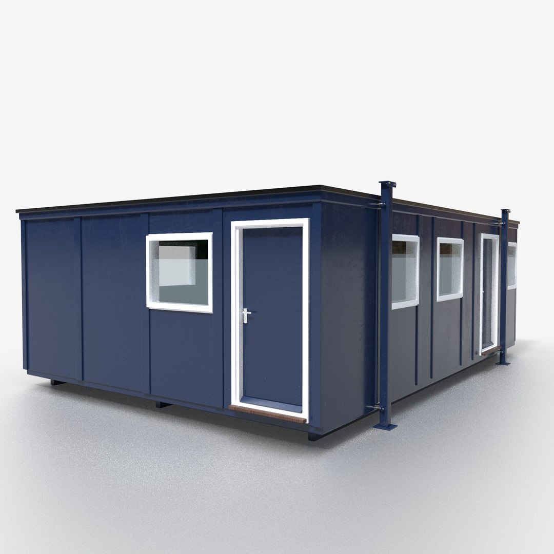Office Container 3D - TurboSquid 2412455