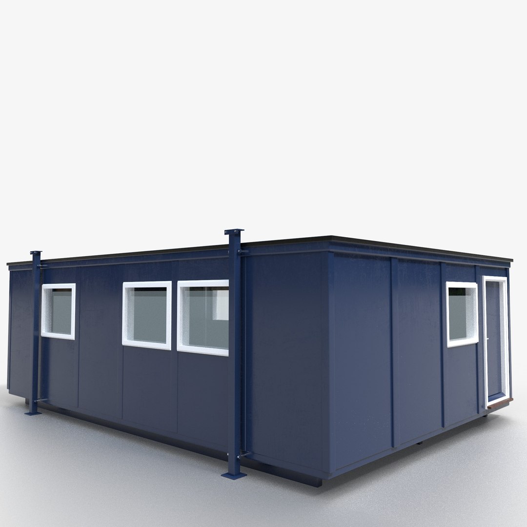 Office Container 3D - TurboSquid 2412455