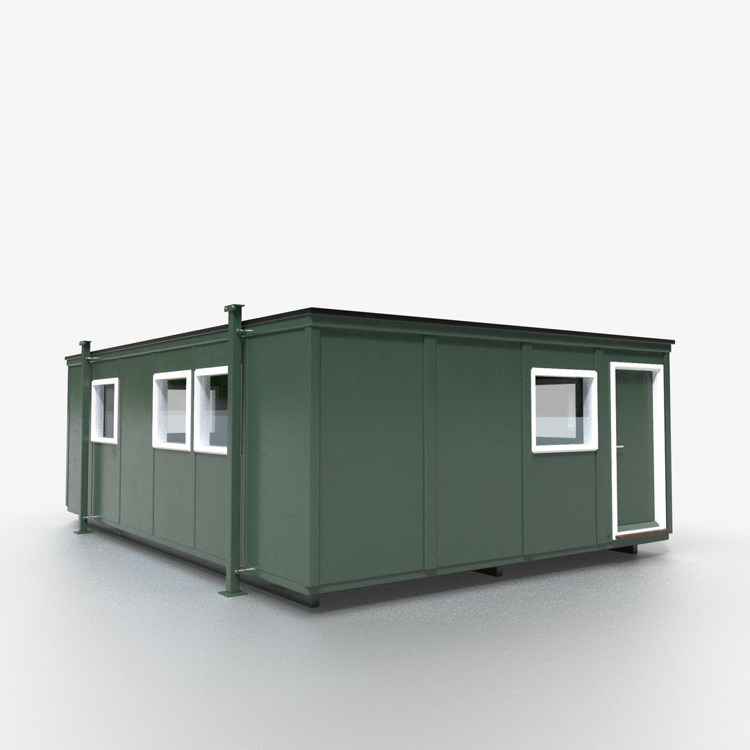 Office Container 3D - TurboSquid 2412455