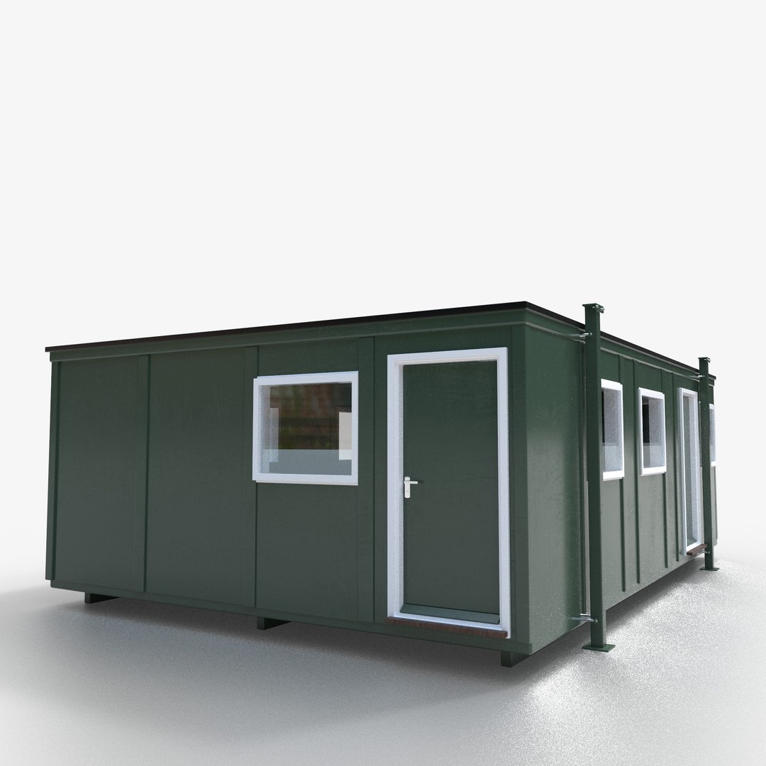 Office Container 3D - TurboSquid 2412455