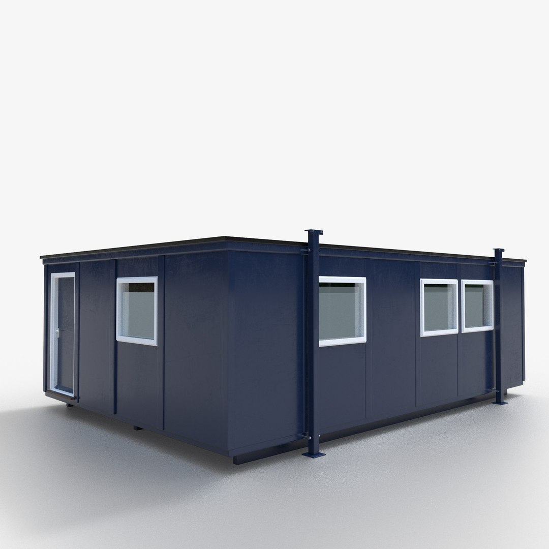 Office Container 3D - TurboSquid 2412455