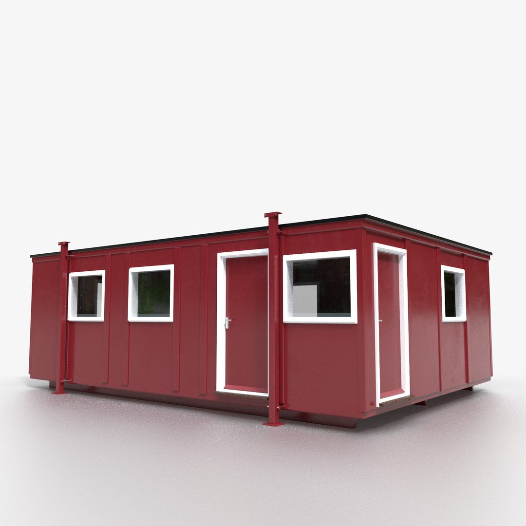 Office Container 3D - TurboSquid 2412455