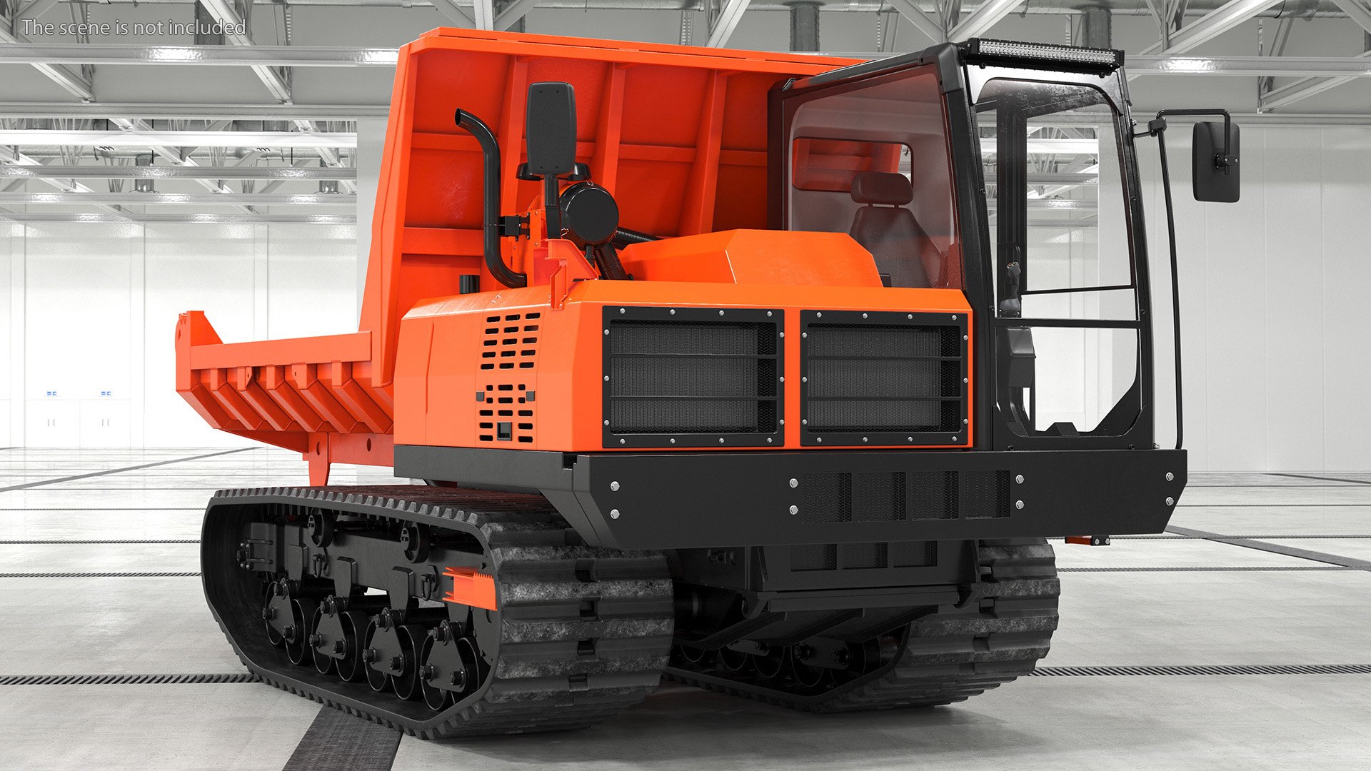 Tracked Carrier Orange New Rigged model - TurboSquid 2155963