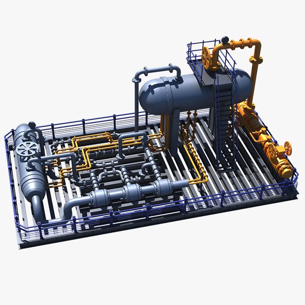 3D Wellhead Models | TurboSquid