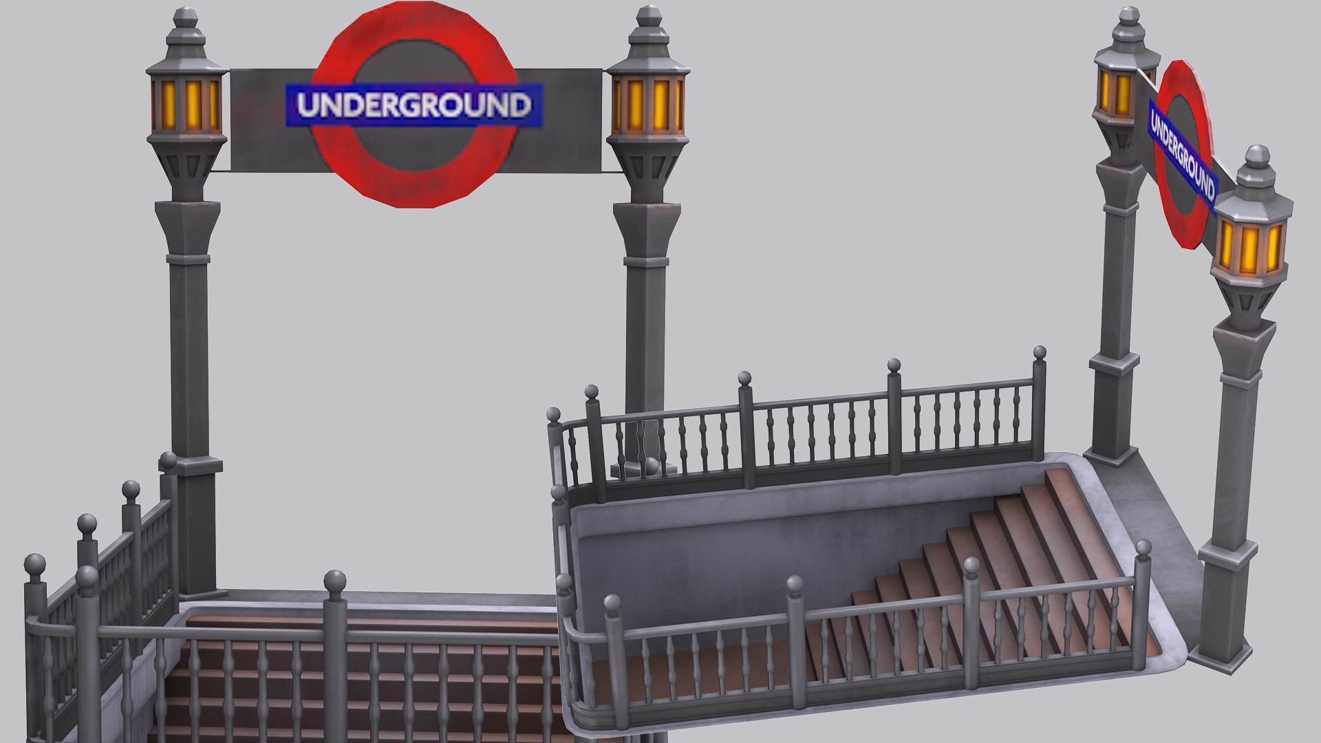 Subway 3D - TurboSquid 1870532