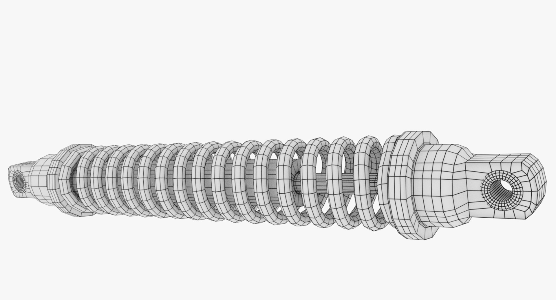 Shock Absorber Model - TurboSquid 1286933