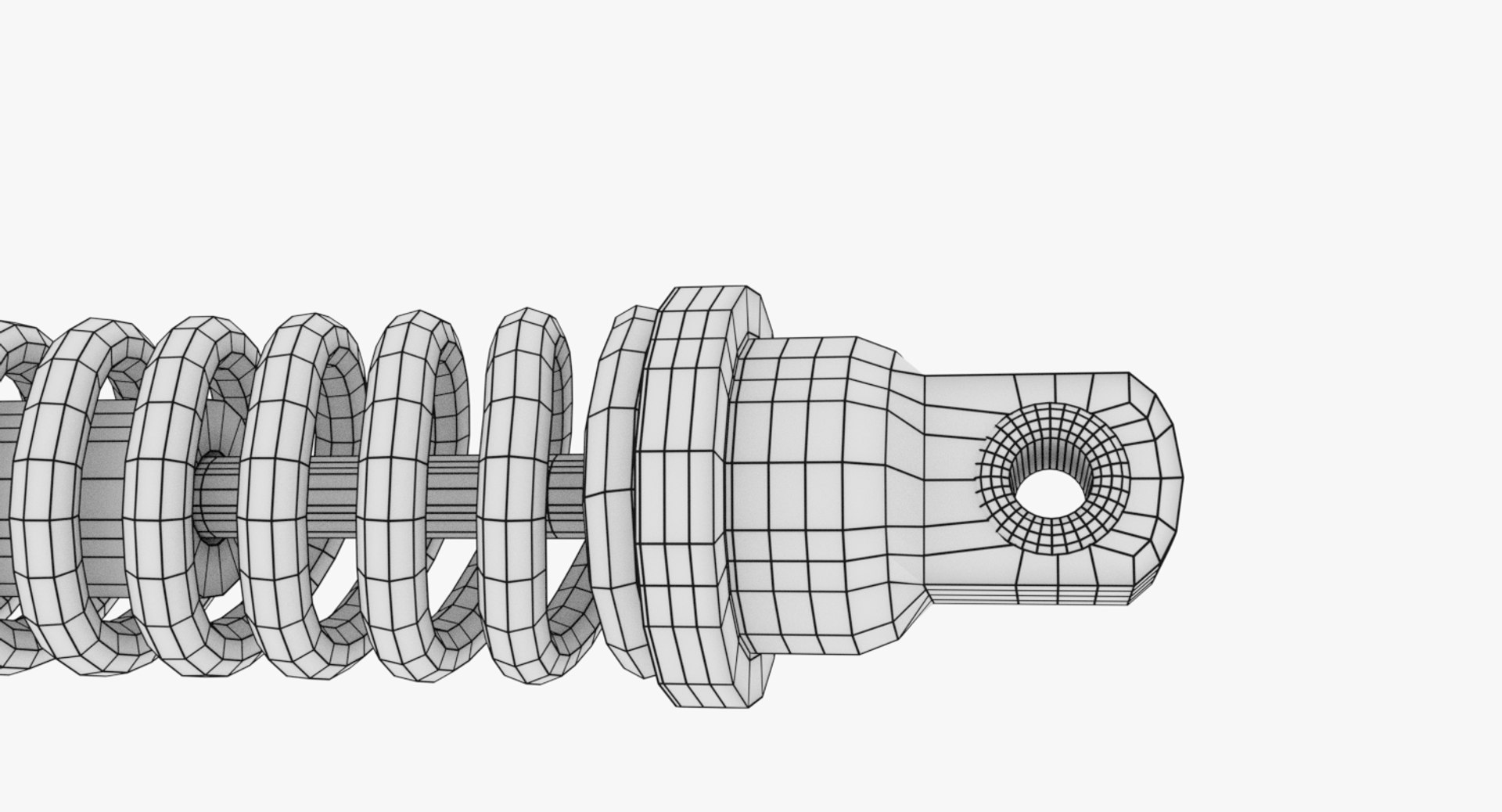 Shock Absorber Model - TurboSquid 1286933