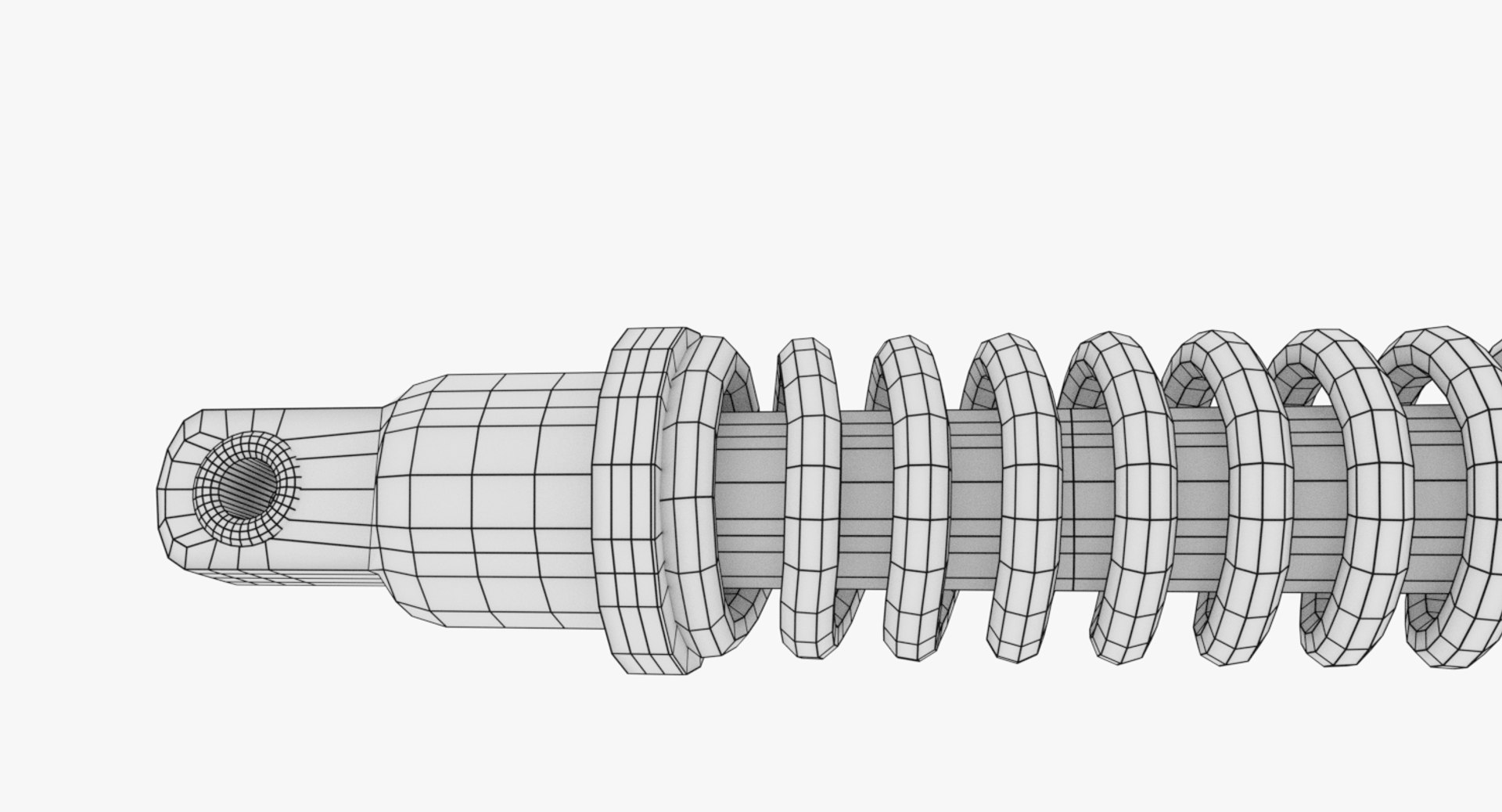 Shock Absorber Model - TurboSquid 1286933