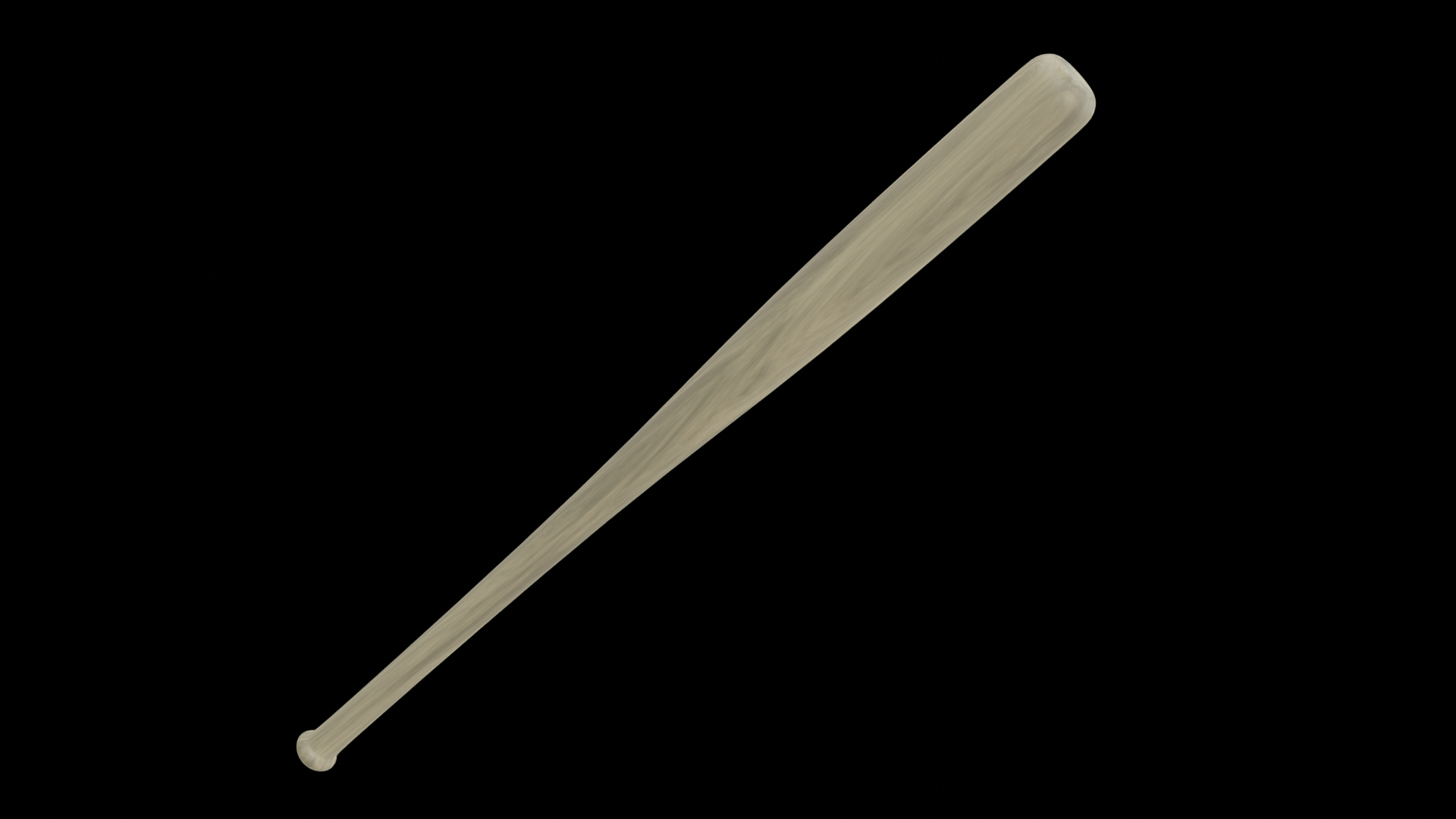 3D Wood Baseball Bat Model - TurboSquid 1995994