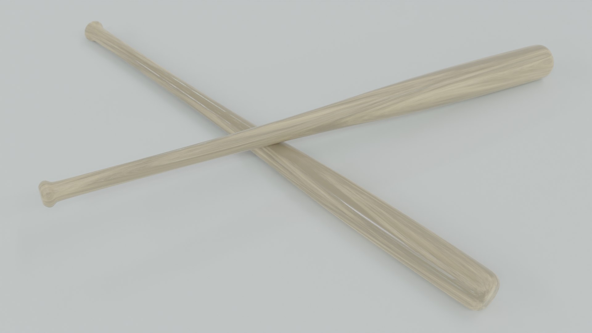 3D Wood Baseball Bat Model - TurboSquid 1995994