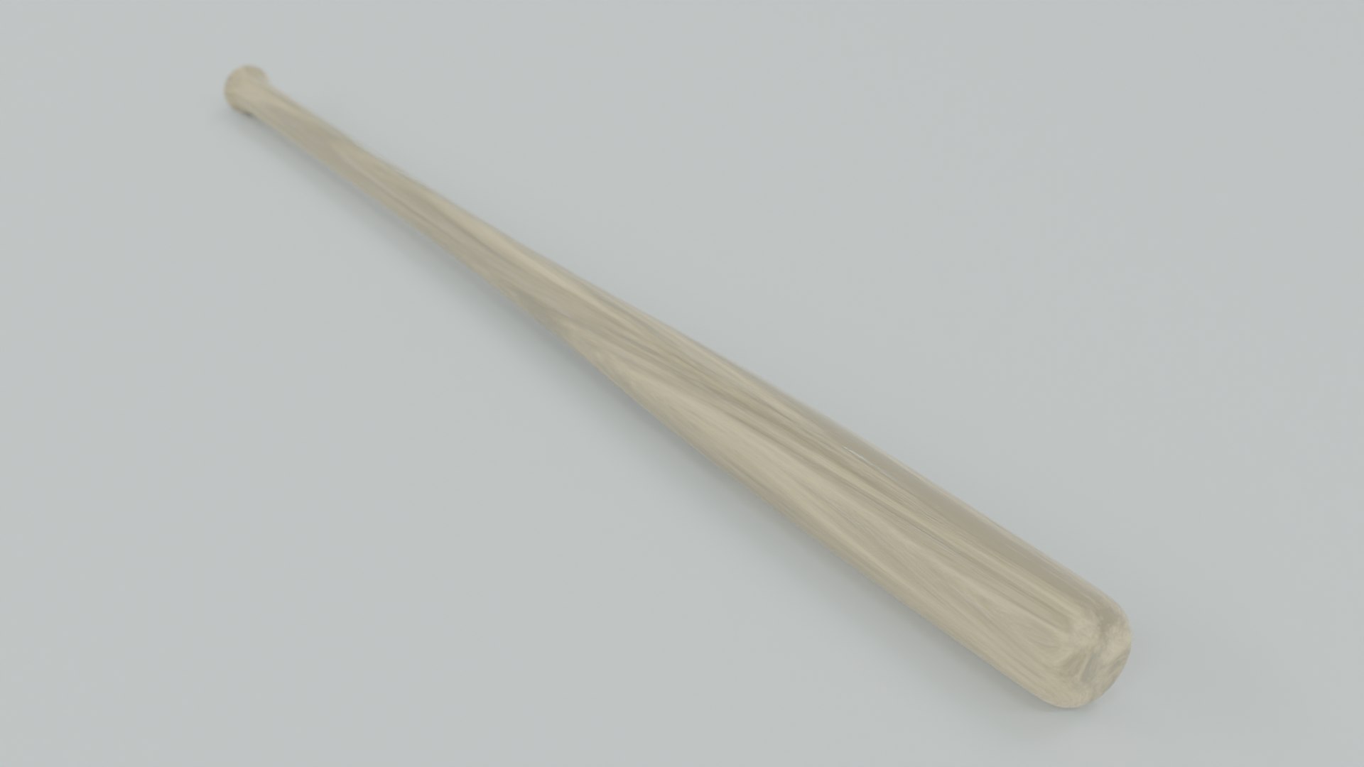 3D Wood Baseball Bat Model - TurboSquid 1995994