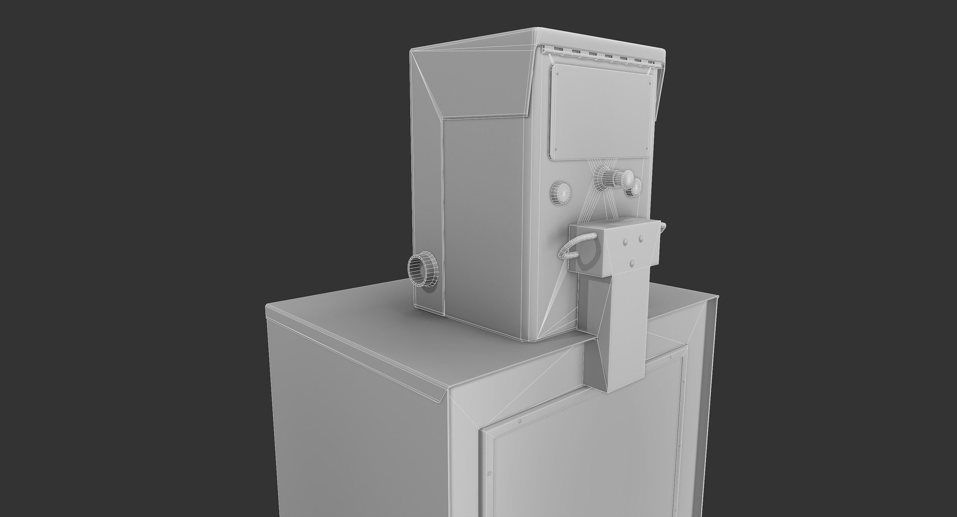3D Model Newspaper Box - TurboSquid 1265035