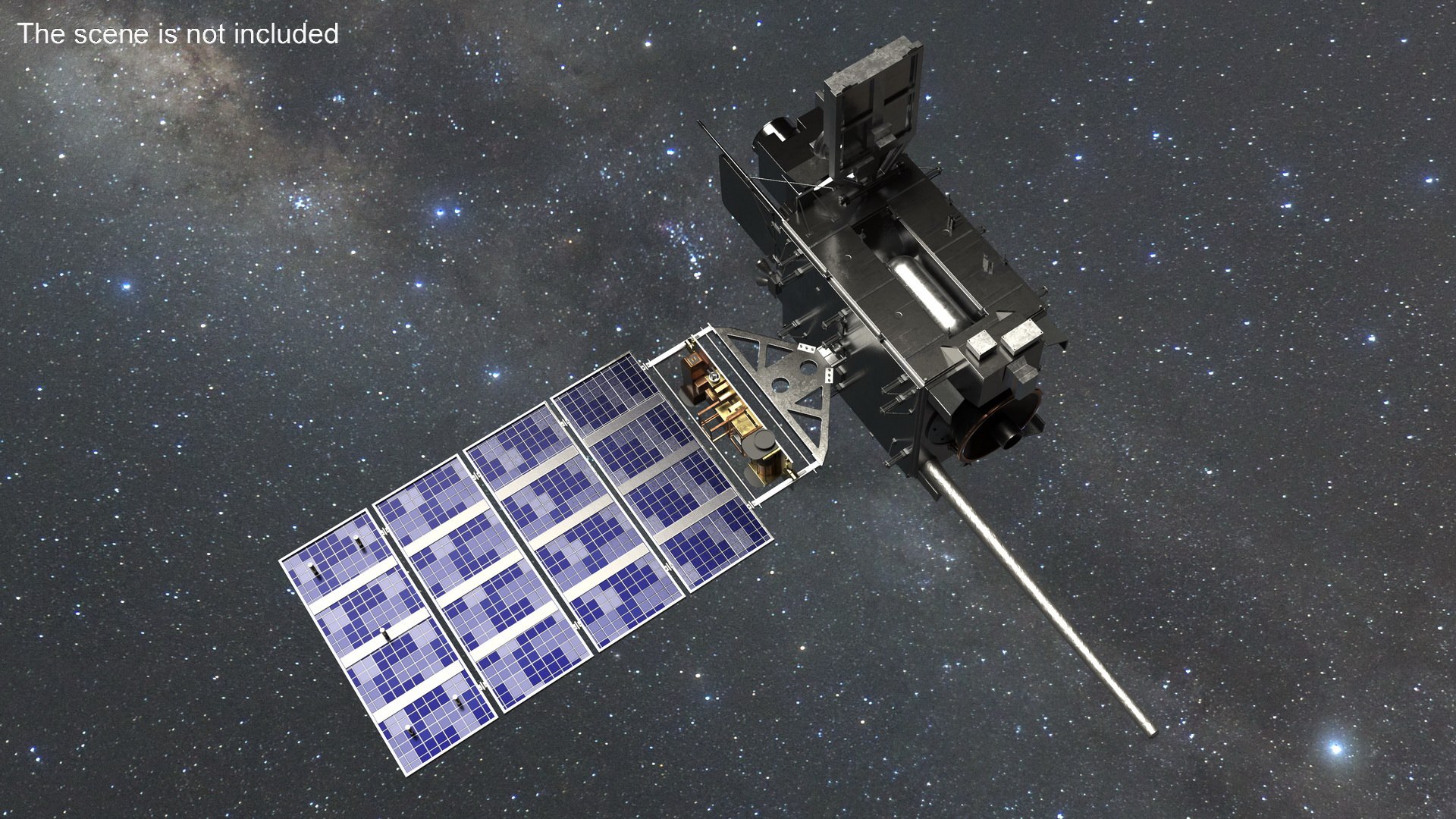 Geostationary Operational Environmental Satellite 3D Model - TurboSquid ...