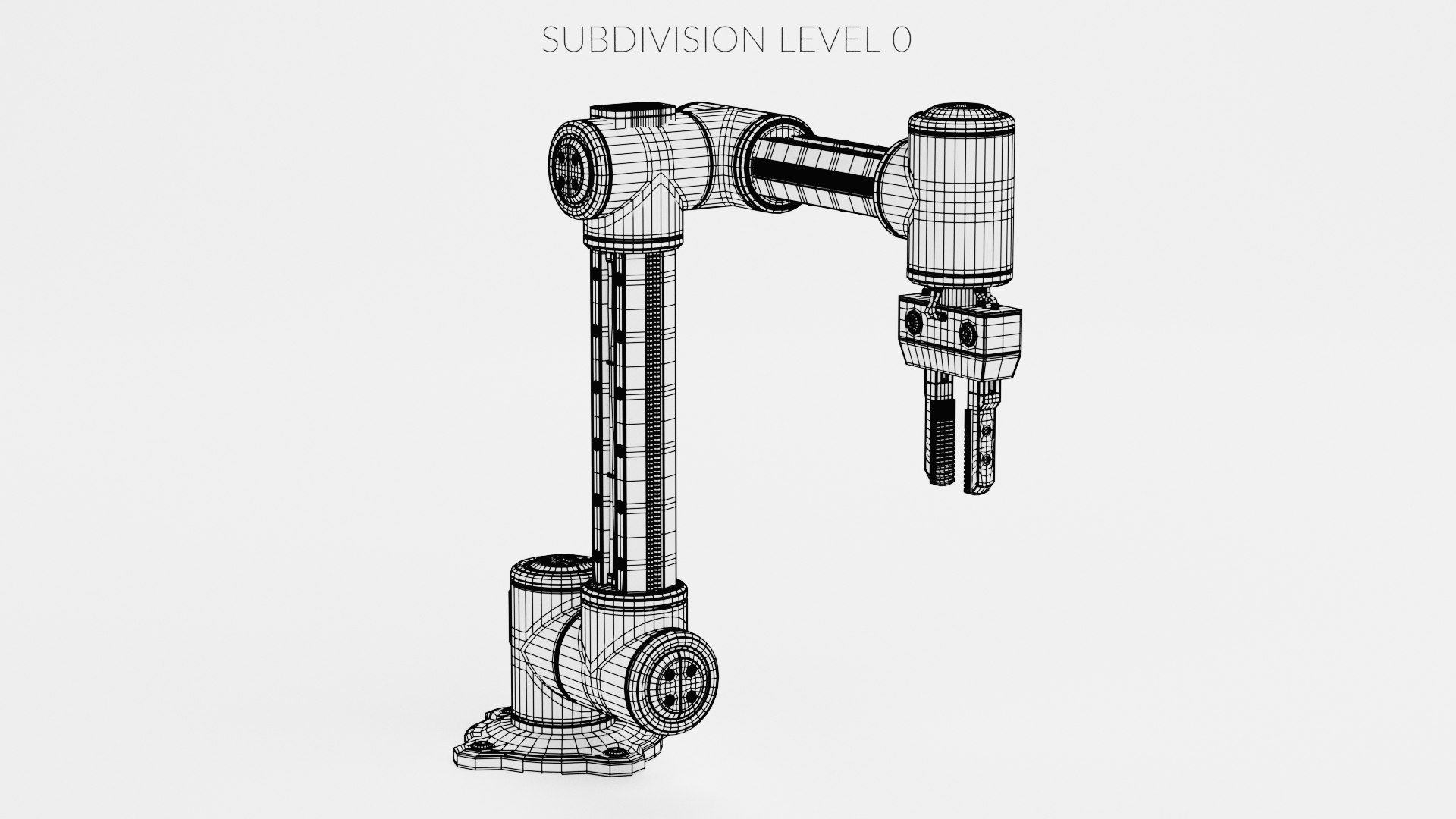 Robotic Arm 4 Model - TurboSquid 1732807