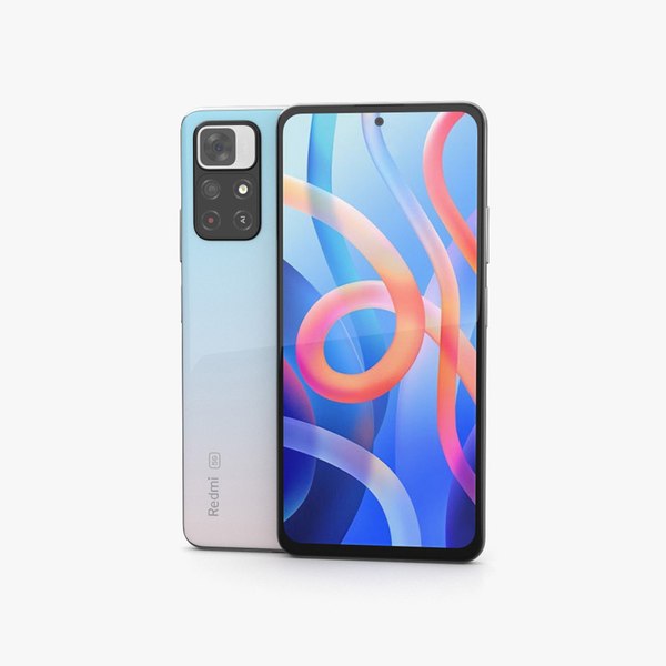 modelo 3d Xiaomi Redmi Note 11 Milky Way Blue - TurboSquid 1916938