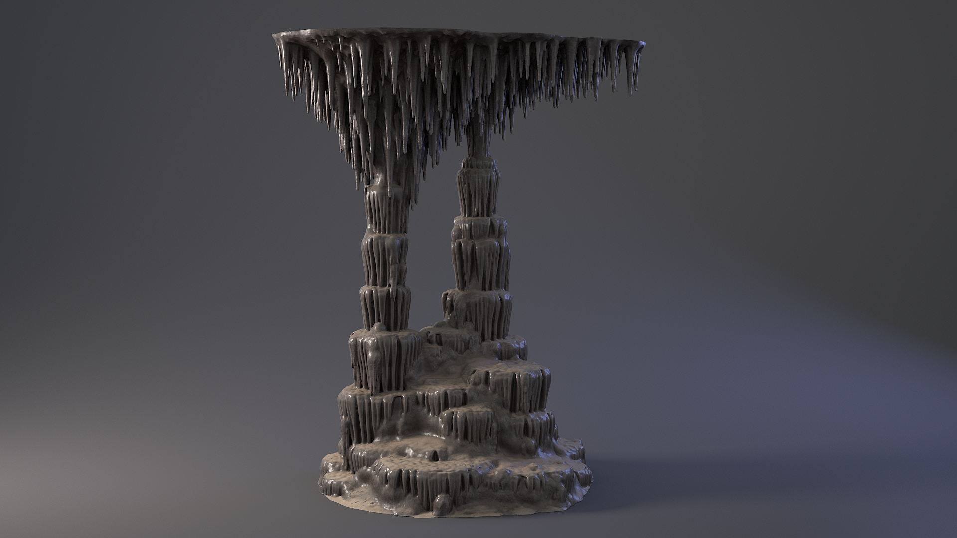 Cave Stalagmites 04 PBR Model - TurboSquid 2019410