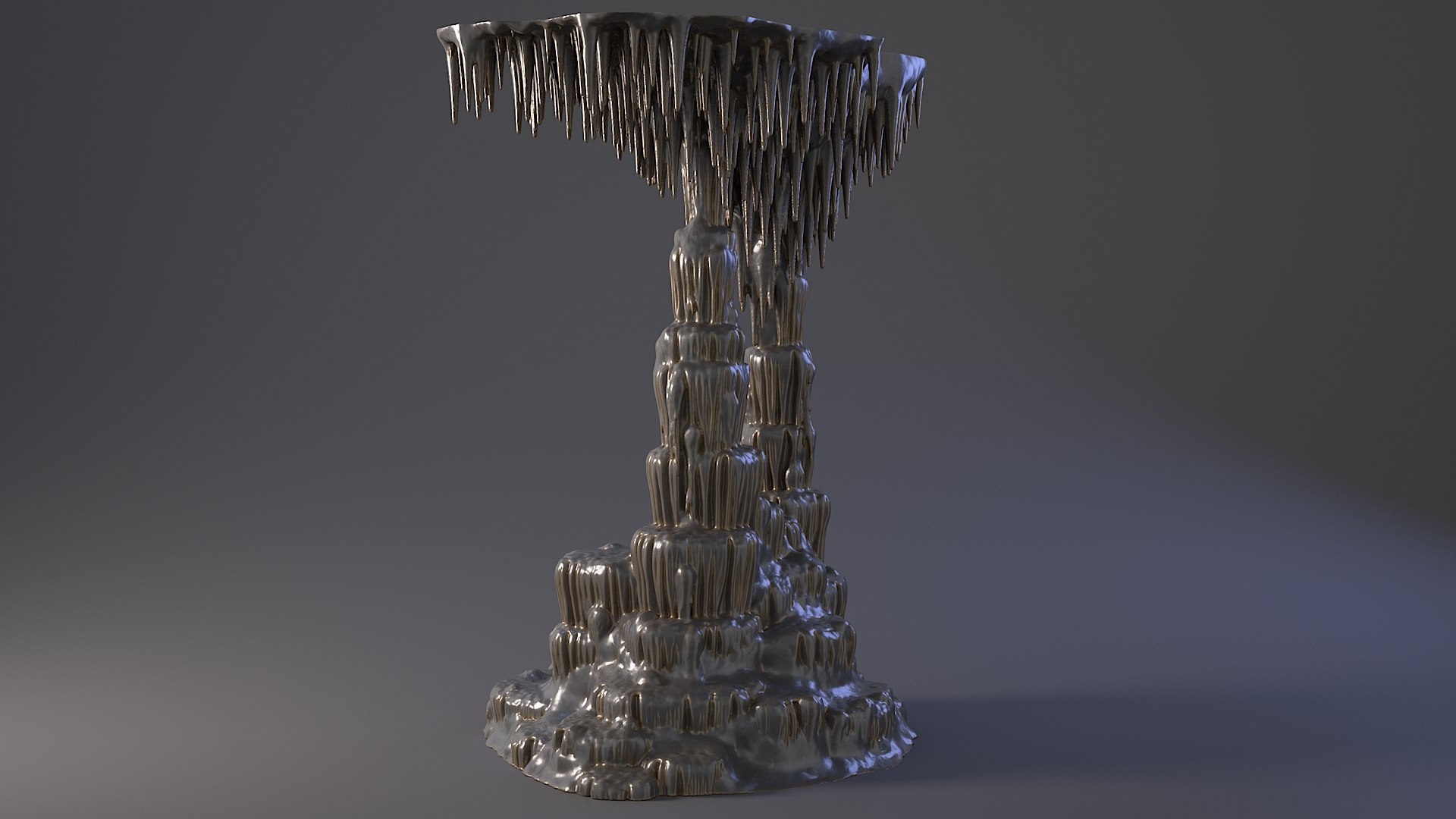 Cave Stalagmites 04 PBR model - TurboSquid 2019410