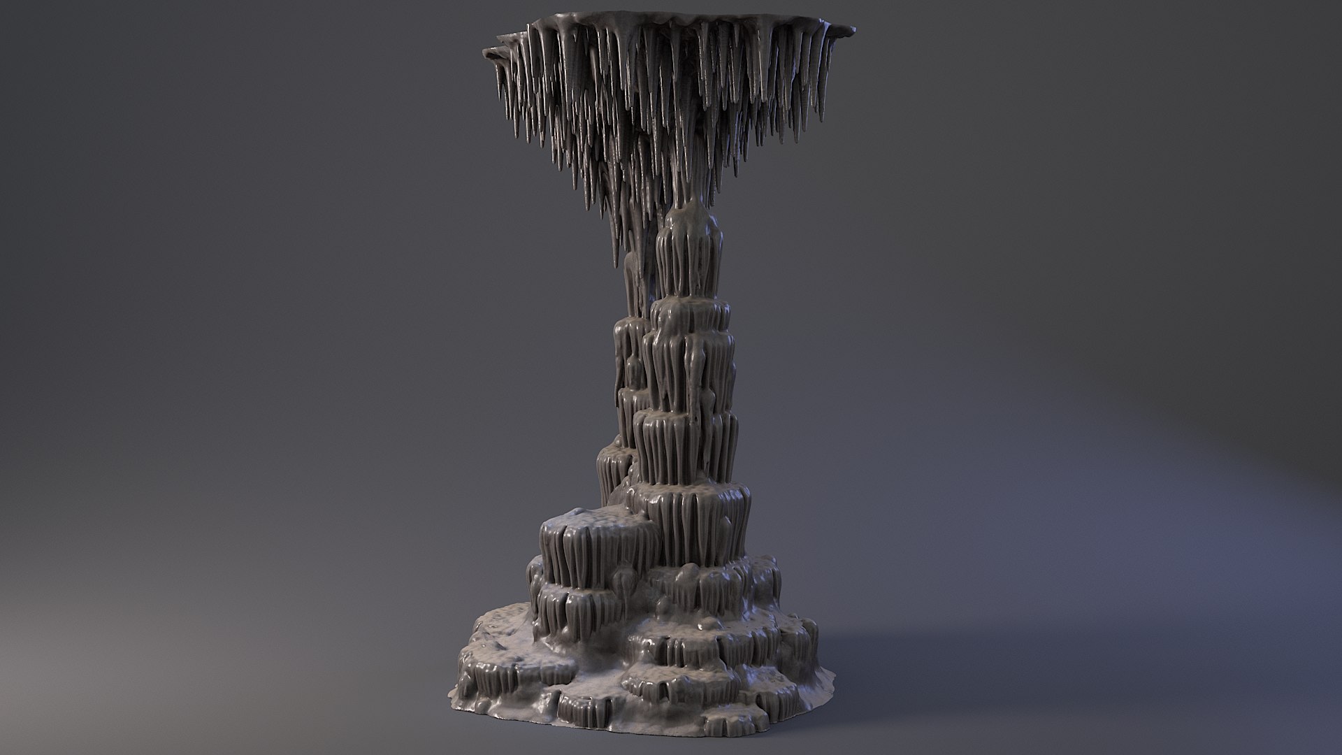 Cave Stalagmites 04 PBR model - TurboSquid 2019410