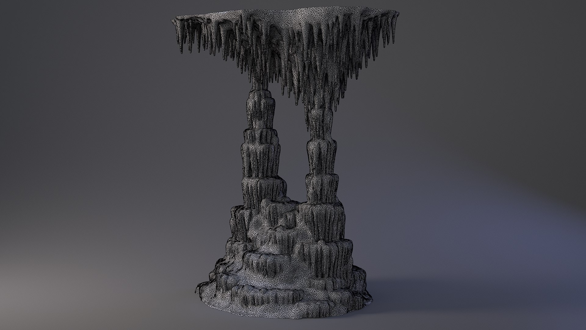 Cave Stalagmites 04 PBR Model - TurboSquid 2019410