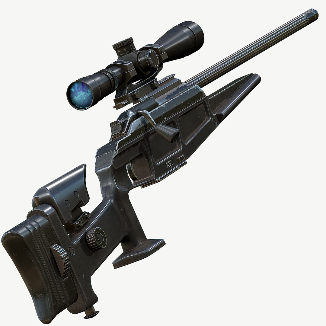 Blaser R93 - Mobile Ready Low Poly model - TurboSquid 1781032