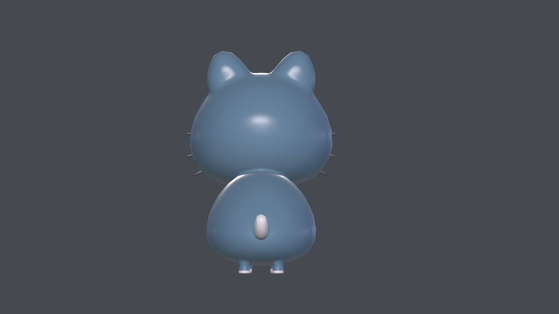 3D Cat Cartoon Rigged Model - TurboSquid 1874375