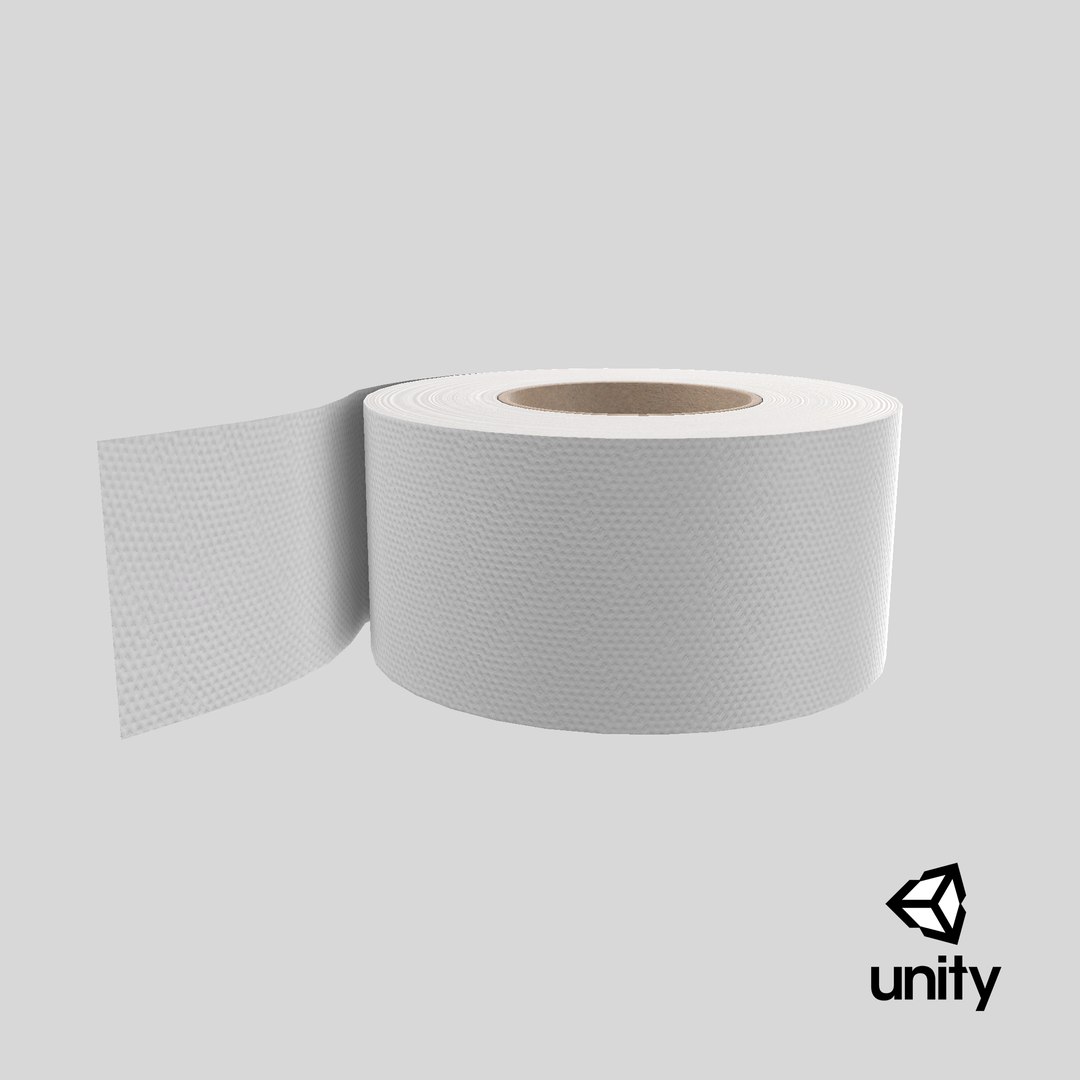 3D jumbo roll toilet tissue - TurboSquid 1587303