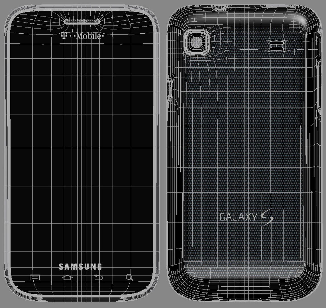 3d model samsung galaxy s 4g