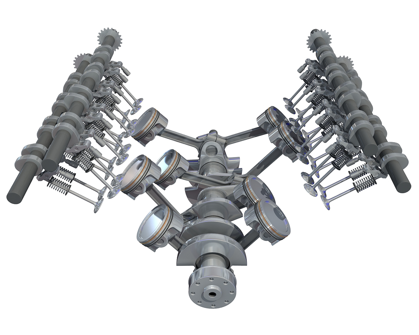 V8 Engine Animation 3D Model - TurboSquid 1325203