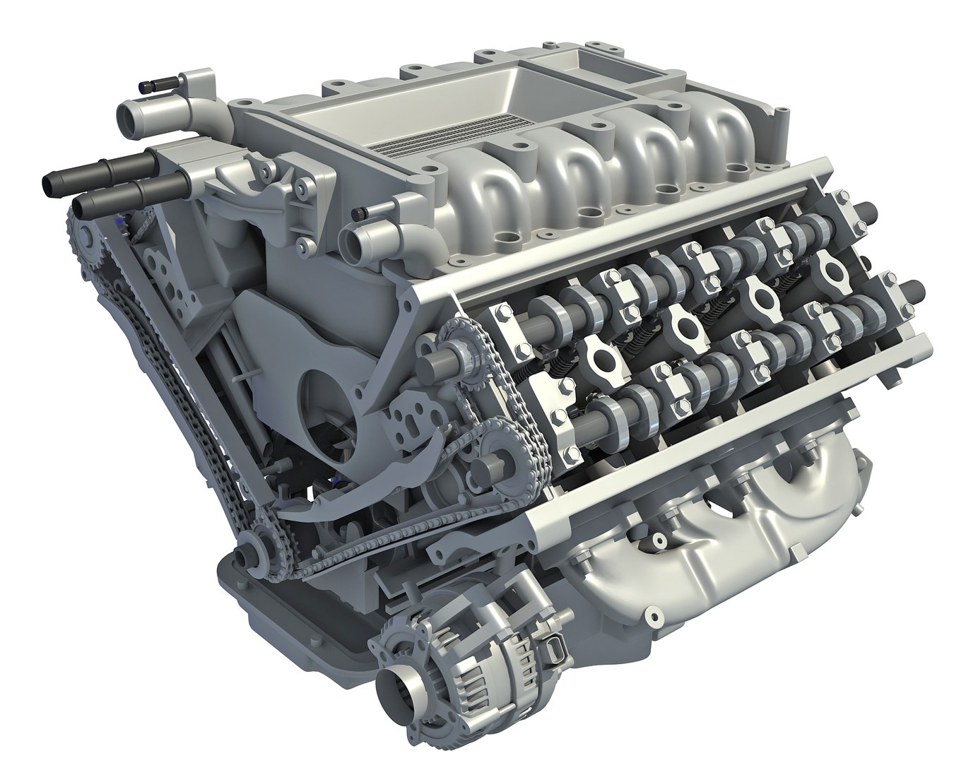 V8 engine animation 3D model - TurboSquid 1325203