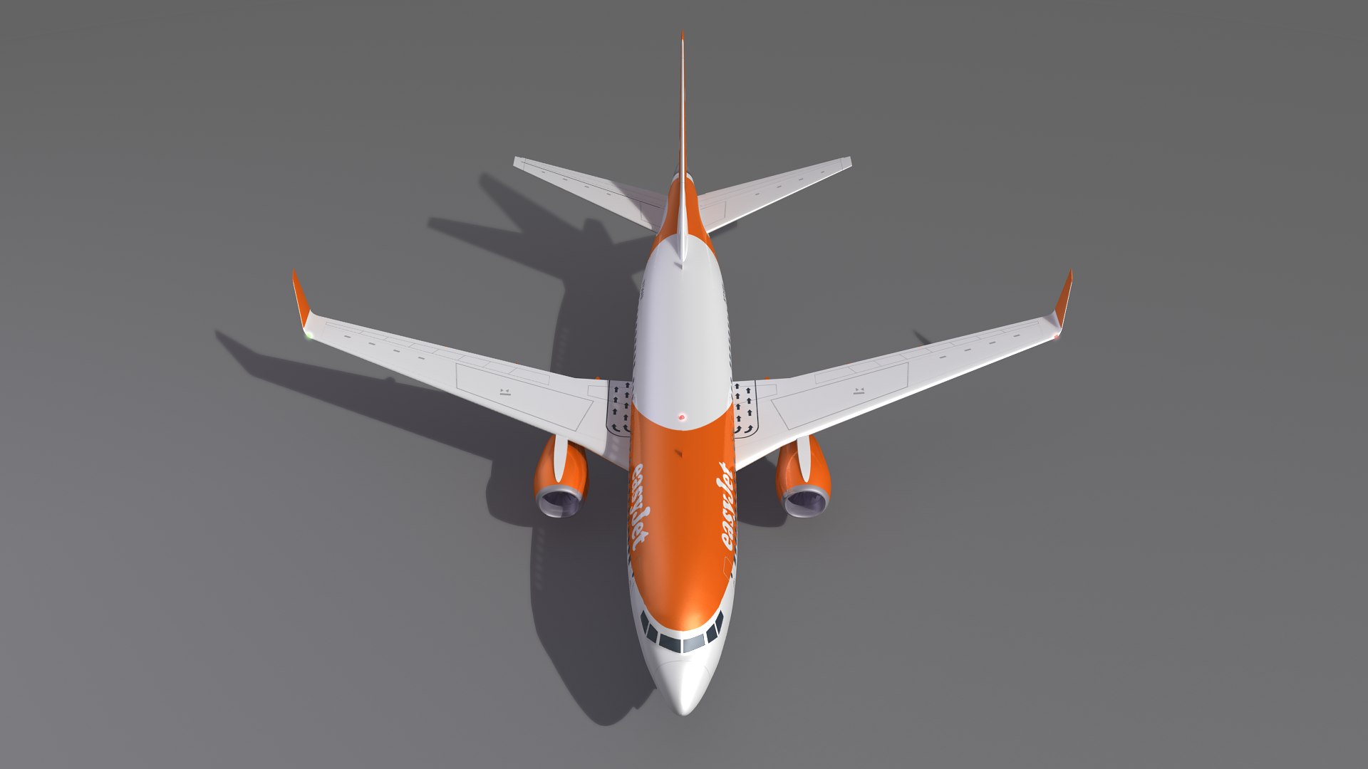 Easyjet Airliner Airplane Model - TurboSquid 1468437