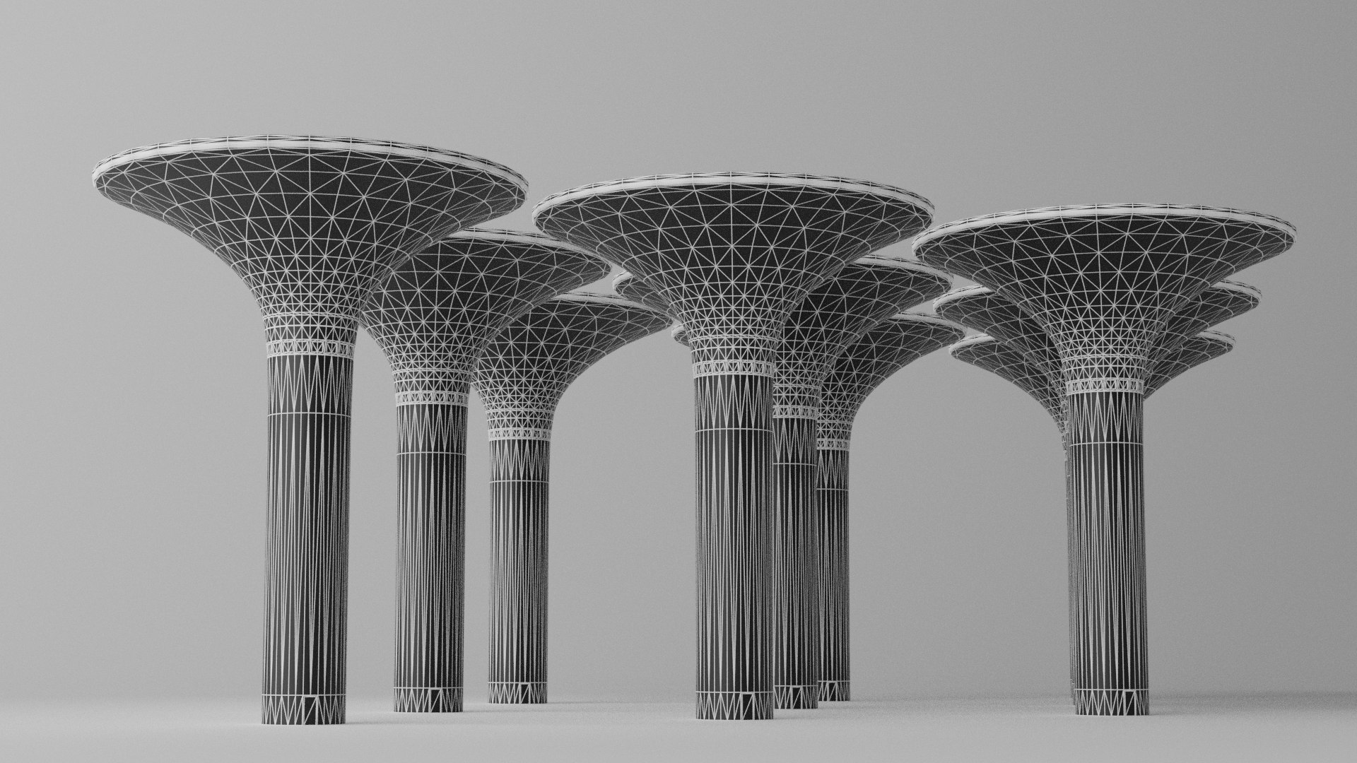 Kuwait Water Tower Landmark 3D Model - TurboSquid 1797093