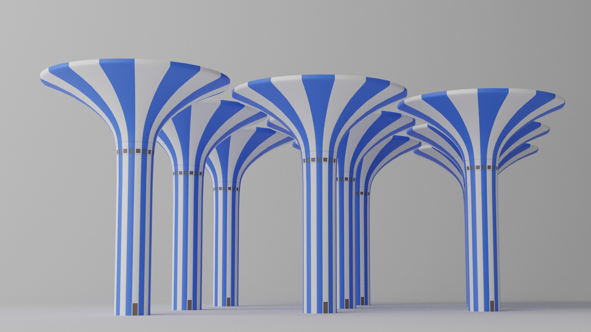 Kuwait Water Tower Landmark 3D Model - TurboSquid 1797093