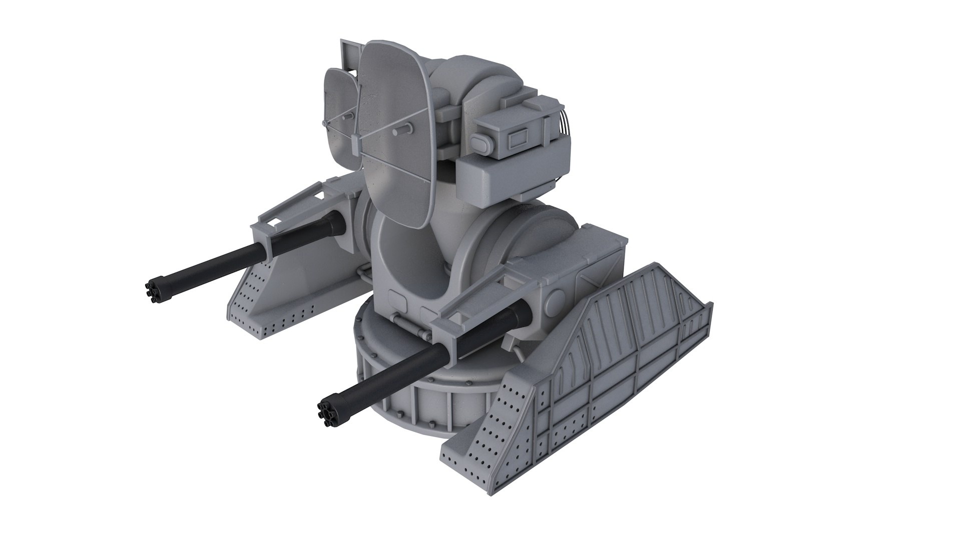 3D Air Defence Kashtan Combat Module - TurboSquid 2053353
