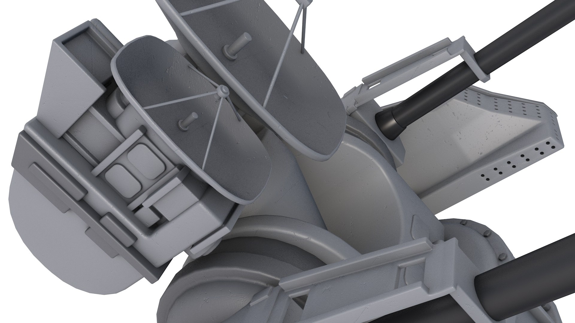 3D Air Defence Kashtan Combat Module - TurboSquid 2053353