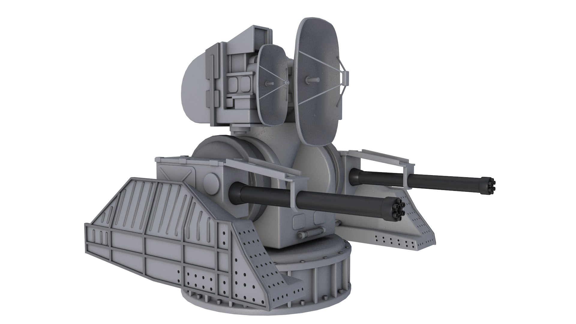 3D Air Defence Kashtan Combat Module - TurboSquid 2053353