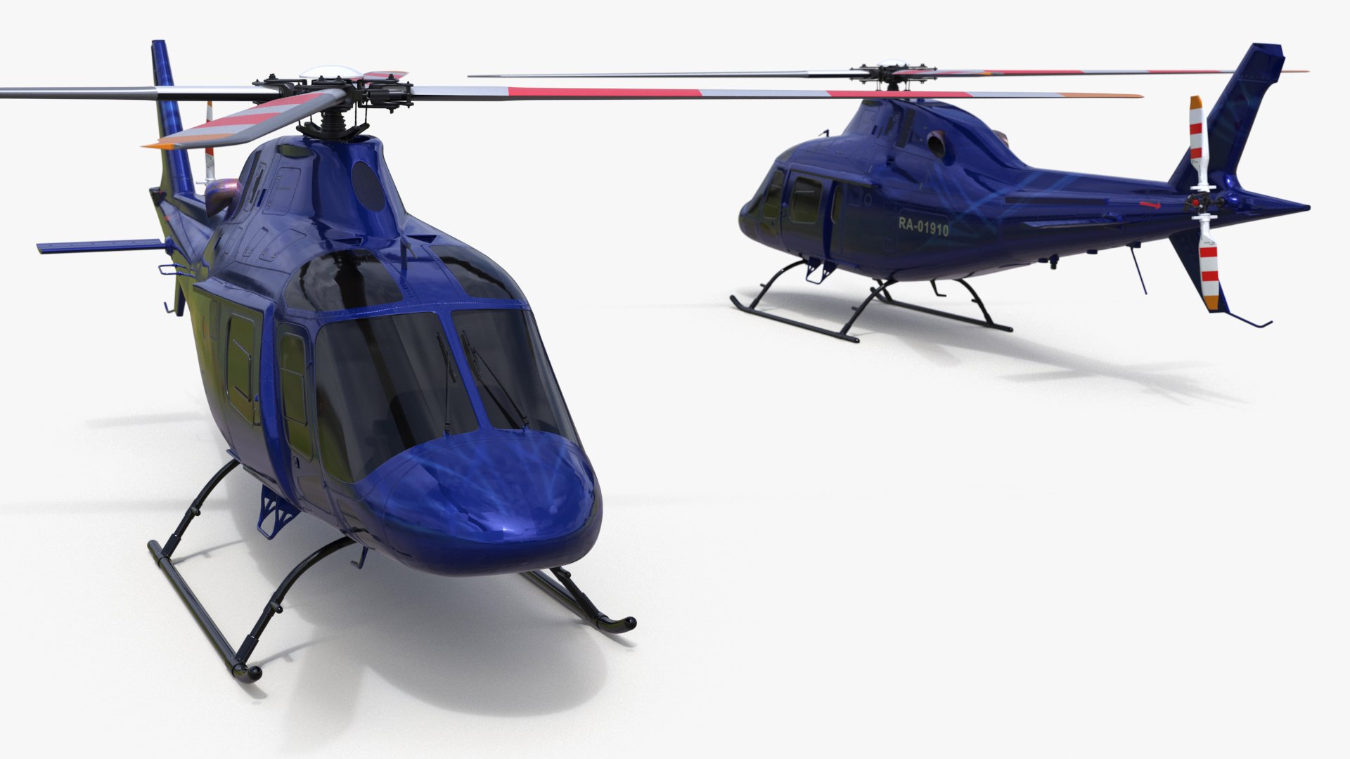 3D AgustaWestland AW119 Koala Helicopter Simplified Model - TurboSquid ...