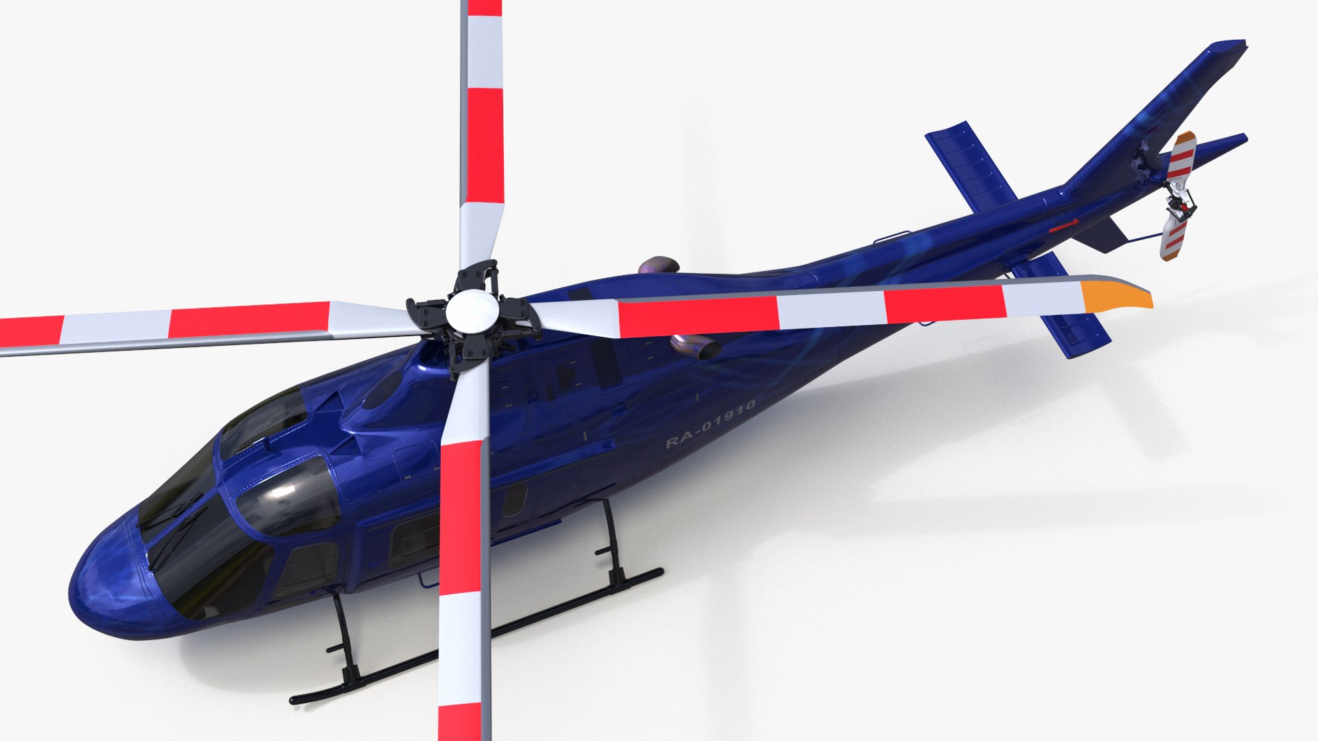 3D AgustaWestland AW119 Koala Helicopter Simplified Model - TurboSquid ...