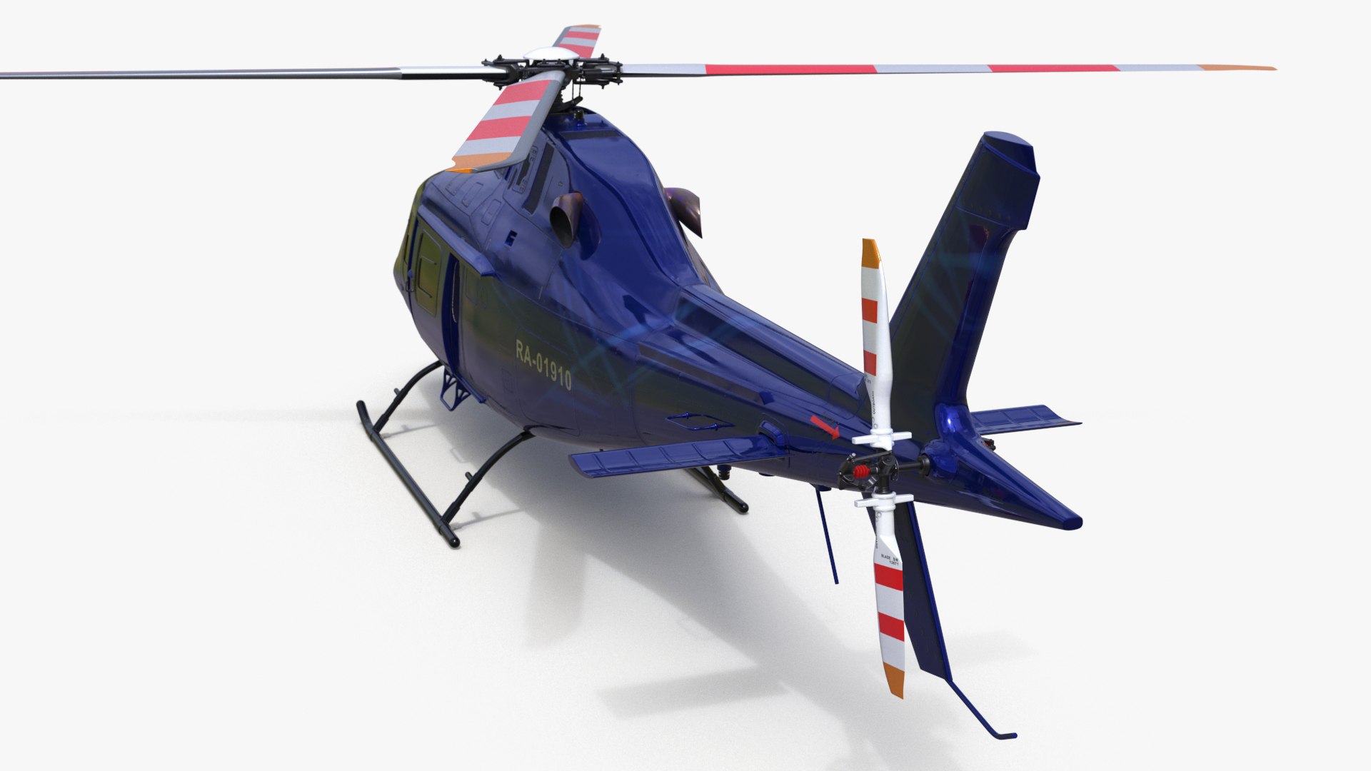 3D AgustaWestland AW119 Koala Helicopter Simplified Model - TurboSquid ...