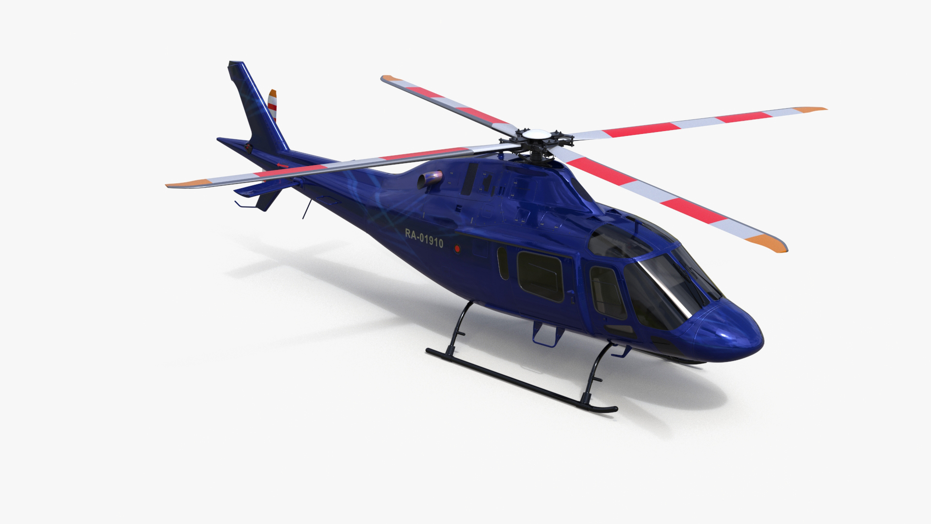3D AgustaWestland AW119 Koala Helicopter Simplified Model - TurboSquid ...